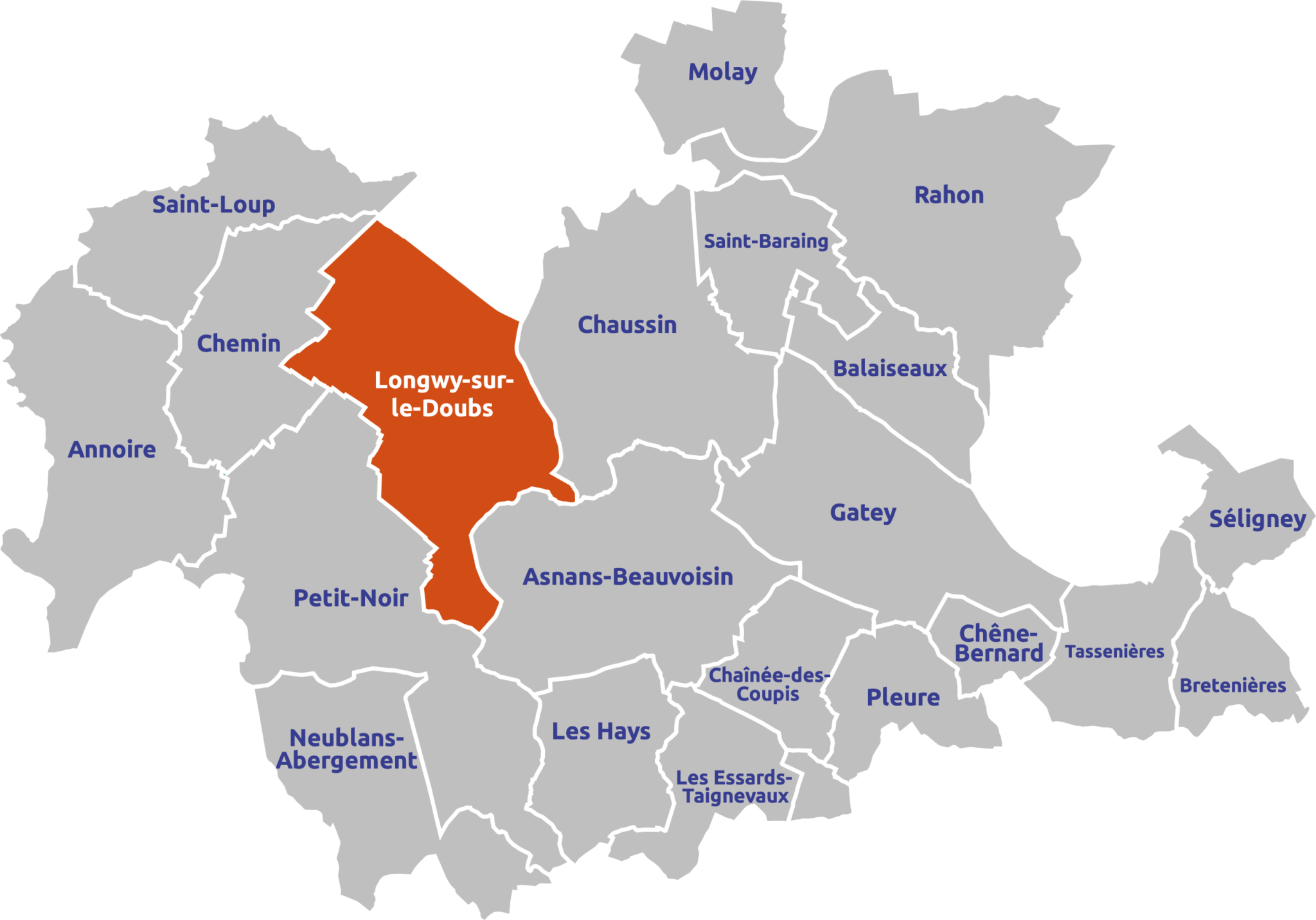 Longwy sur le Doubs - Communauté de Communes de la Plaine Jurassienne